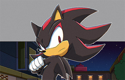 Sonic Channel Wallpaper Cover Story: Sonic & Shadow (July 2021) – Uncle ...